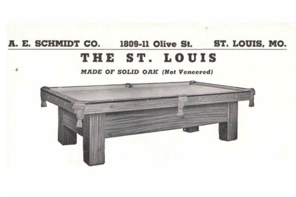 St. Louis | A.E. Schmidt Billiards